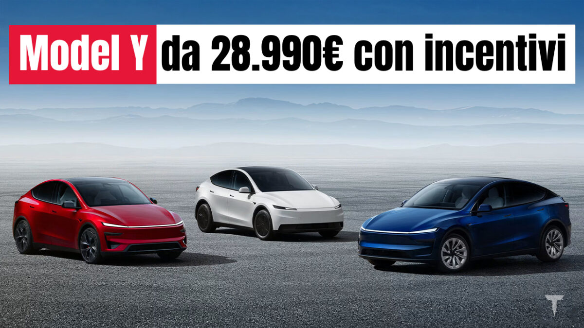 Tesla Model Y Standard arriva in Italia: prezzo da 39.990€, compatibile ...